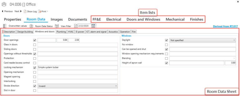How to present building information in a database? – Bim Corner