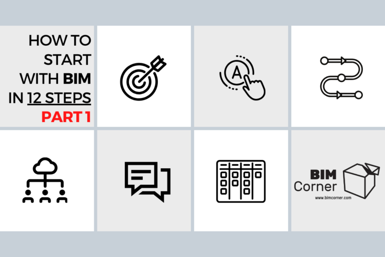 How to start with BIM in 12 steps? Part 1 – Bim Corner BIM for beginners
