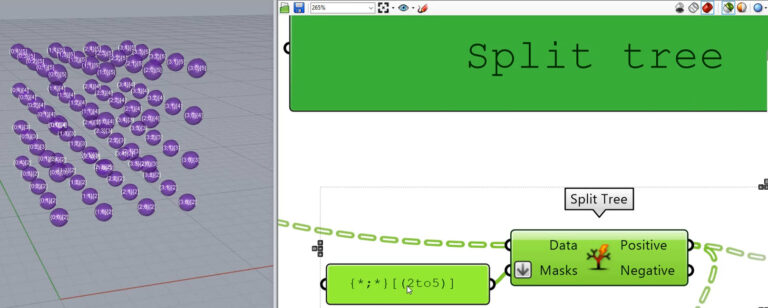 How to use masks in grasshopper for data tree?! – Learn Grasshopper