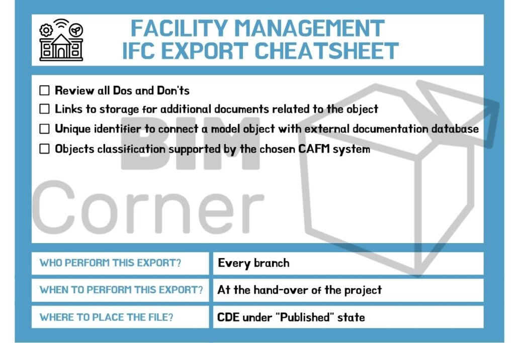IFC Export rules. Part 2: What parameters to export? Dos and Don’ts