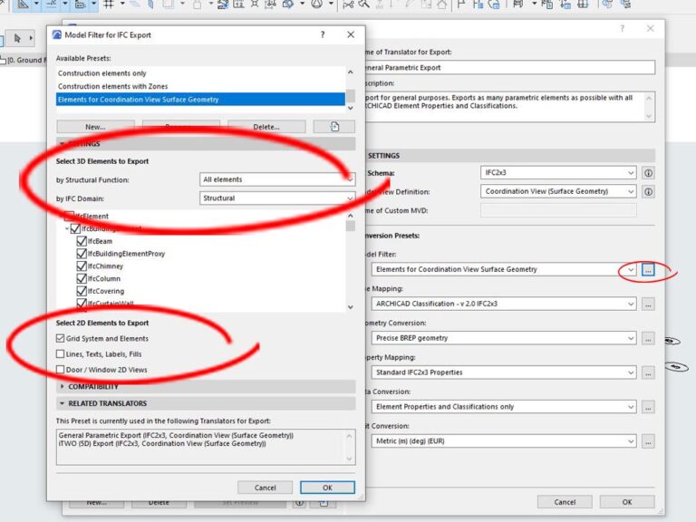 Exporting IFC from Archicad – Bim Corner