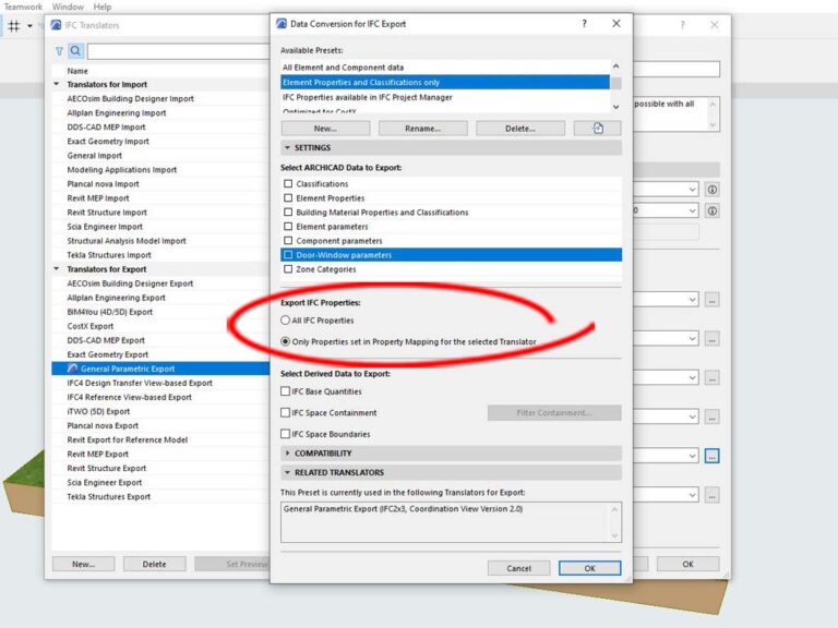 Exporting IFC from Archicad – Bim Corner
