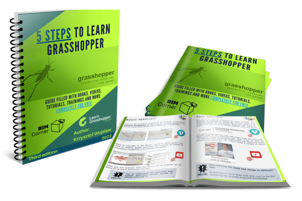 DOWNLOAD 5 STEPS TO LEARN GRASSHOPPER – Bim Corner