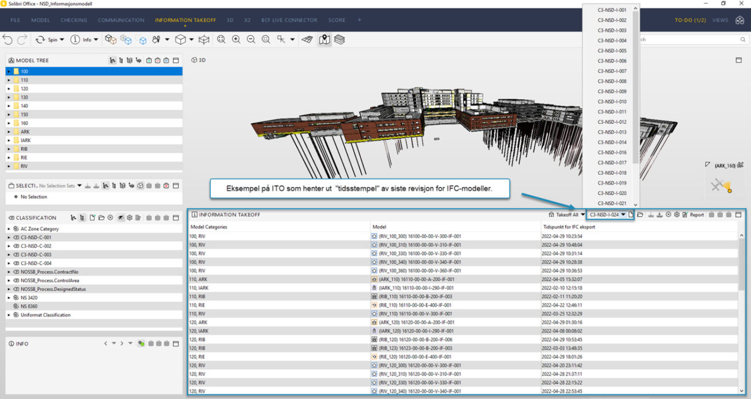 Data Visualisation on BIM project – Bim Corner