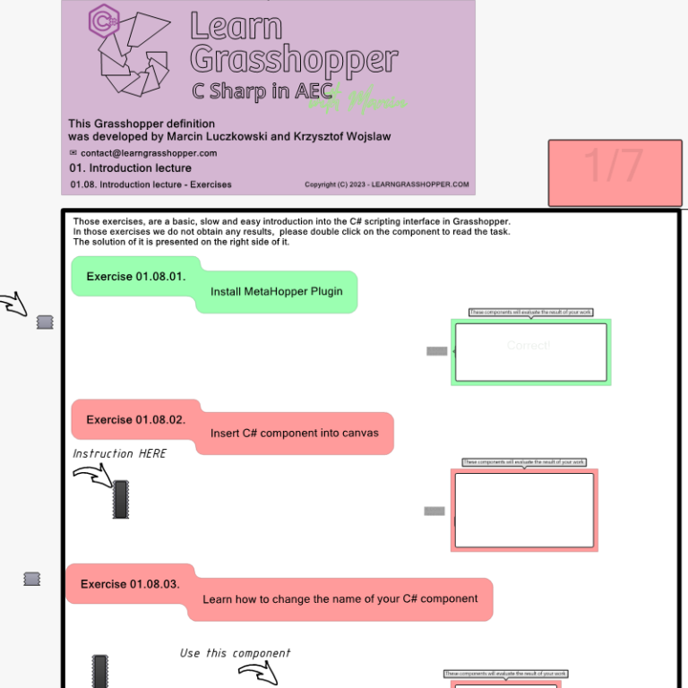 Beginner's Guide to C# in Grasshopper