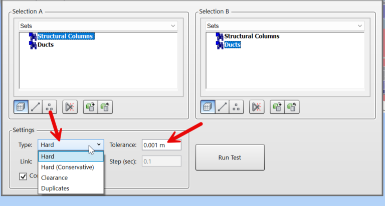 Key Points to Remember When Building Clash Tests in Navisworks