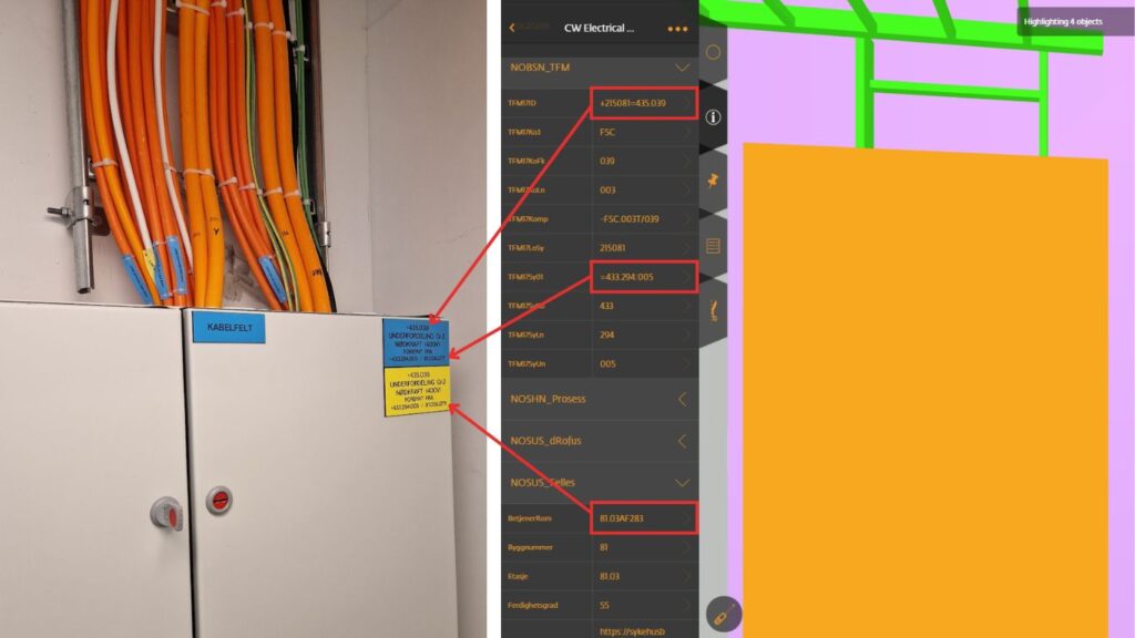 Object's unique coding - property binding all project phases