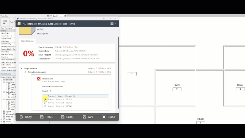 How you check Revit model standards in 6 steps