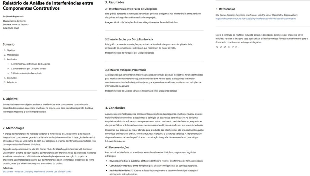 Use Of Artificial Intelligence To Analyze Data Obtained Through Clash Matrix In Bim Projects